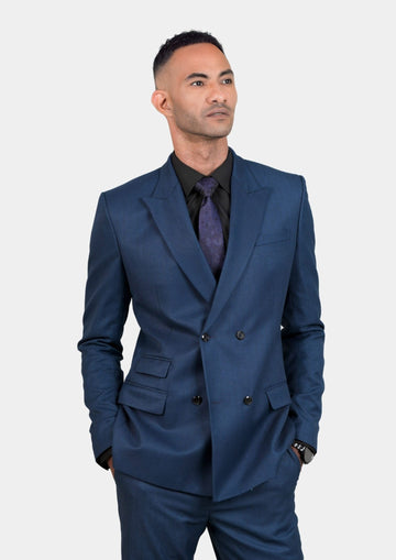 Beekman Prussian Blue Jacket - SARTORO