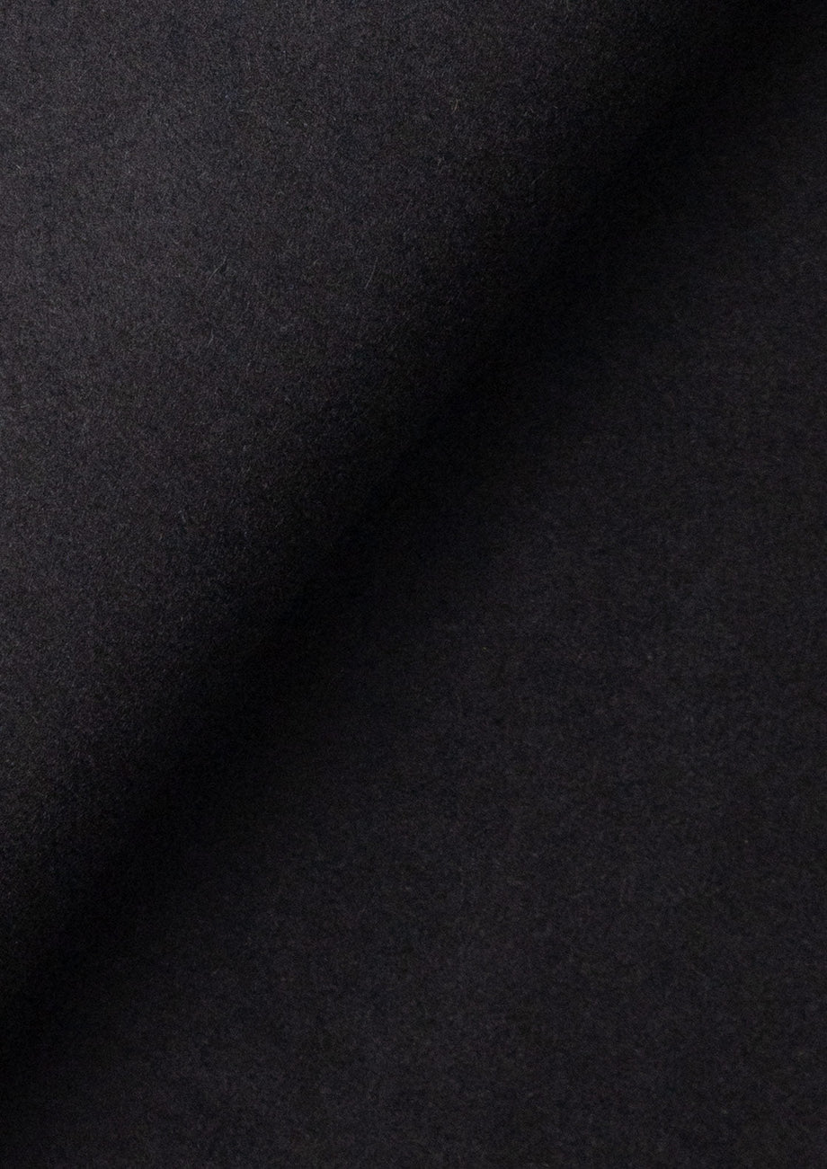 Navy Wool Short Peacoat | SARTORO | Custom Made Men's Wool Coats