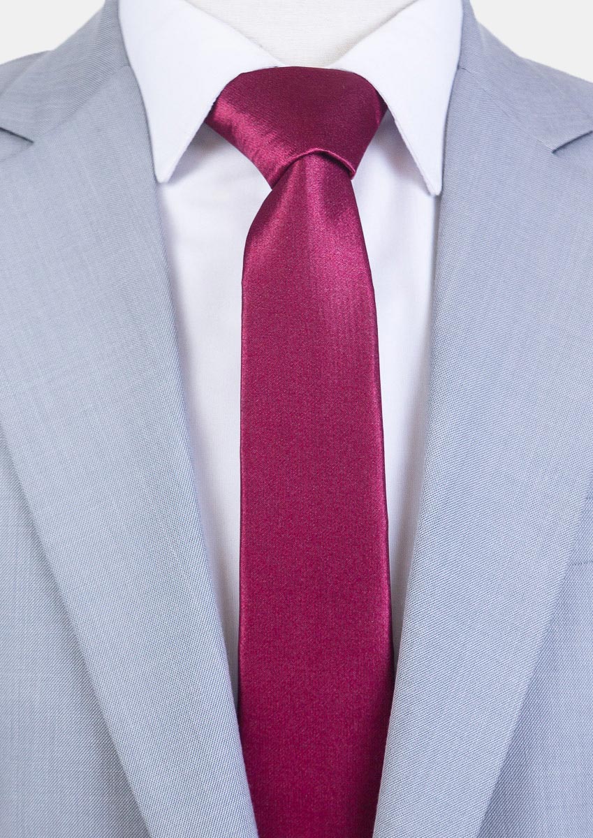 Carmine Red Tie | SARTORO | Men's Neckties