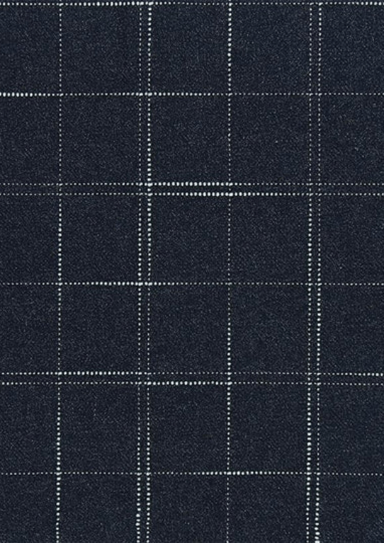 Thompson Navy Flannel Windowpane Suit - SARTORO
